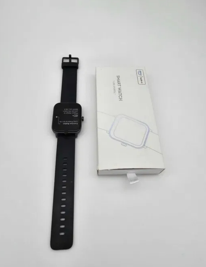 SmartWatch IDW19 inteligentny Zegarek Męski Damski czarny Puls Kroki ...